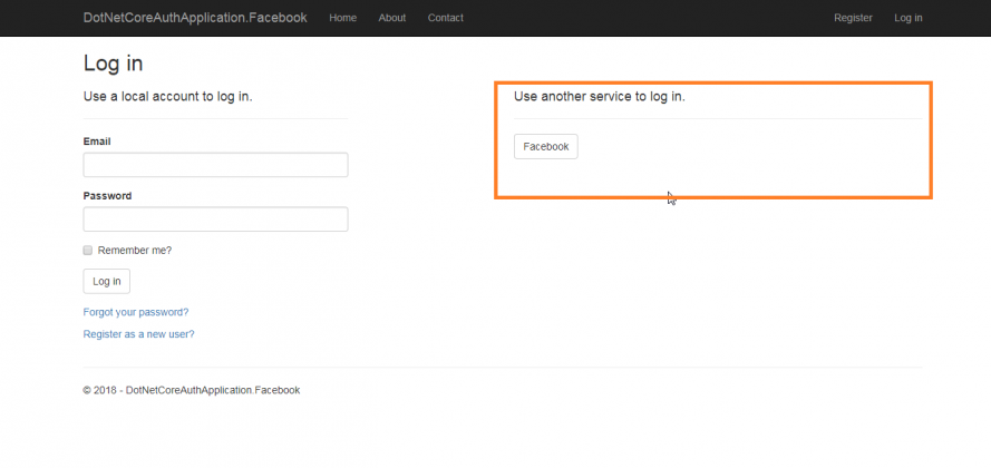 ASP.NET Core 2.0 Application Authentication using Facebook - Take This Course