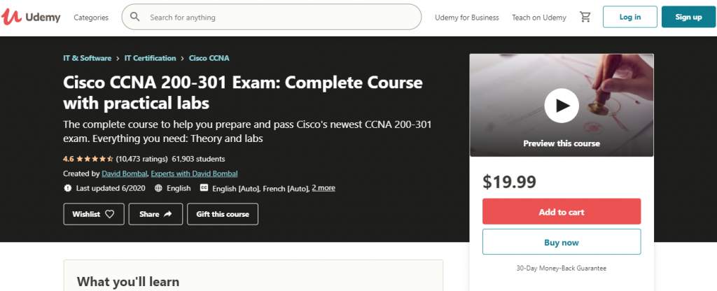 10 Best Cisco CCENT Certification Classes and Training Course