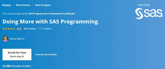10 Best Free SAS Programming Training Courses 2023
