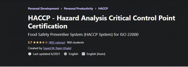 Best HACCP Training Courses and Certifications 2024 [Updated]