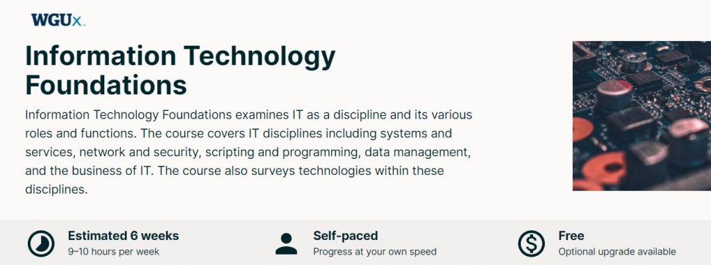 3 Best + Free WGU Computer Science Courses - Take This Course