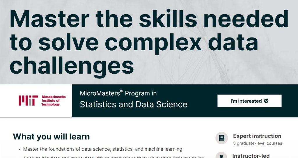 Data Science Academy - Free Online Courses with Certificates