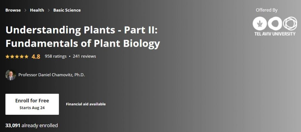 16 Best + Free Botany Classes and Courses Training 2025
