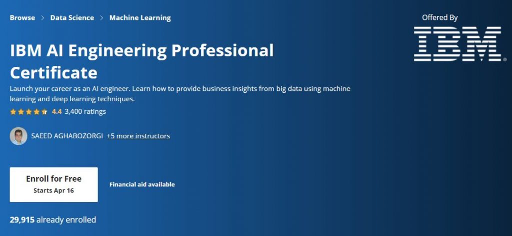 Feel free to learn Artificial Intelligence & Machine Learning