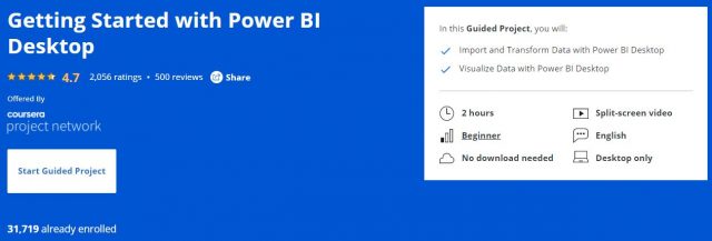 20 Best + Free Power BI Training Courses with Certificates