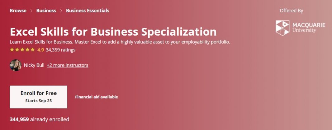 10 Best Excel Data Analysis Courses & Classes - Take This Course