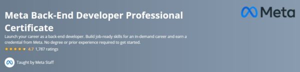 10 Best + Free Back End Development Courses with Certificates - Take ...