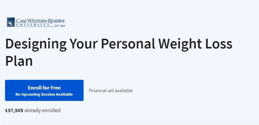 10 Best + Free Weight Loss Courses with Certificates